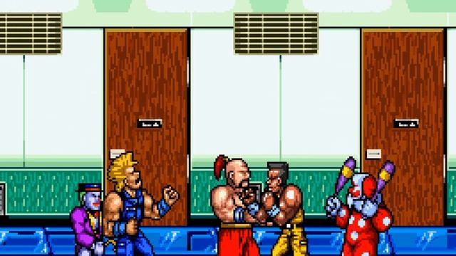 The Combatribes (1992) [SNES] 2 player