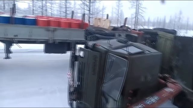 "Солдаты" севера ..Тяжелые условия работы..