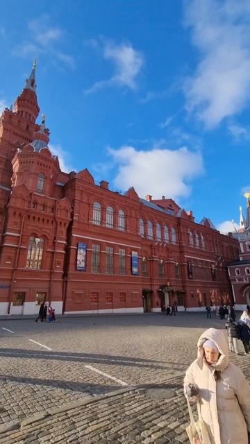 Исторический музей на Красной площади в Москве
