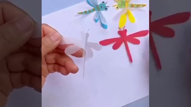 Бумажные стрекозы