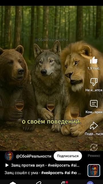 заяц теперь глава леса