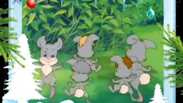 Новогодняя песня про зайцев.