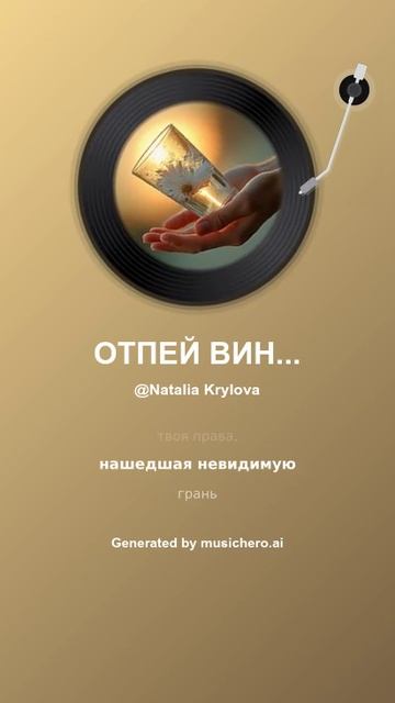 ОТПЕЙ ВИНА. На стизхи Татьяны Кайсаровой (14)