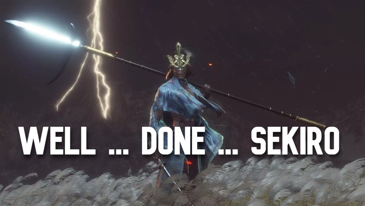 Sekiro: Shadows Die Twice - genichiro, way of tomoe