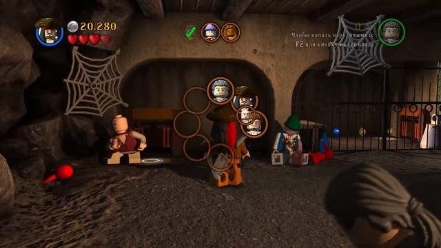 LEGO Pirates of the Caribbean Прохождение - Часть 2 - ТОРТУГА