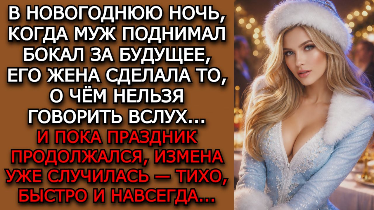 Измена жены. "НОВОГОДНЯЯ ИЗМЕНА" - Аудио рассказы. Жизненные истории слушать / Истории из жизни