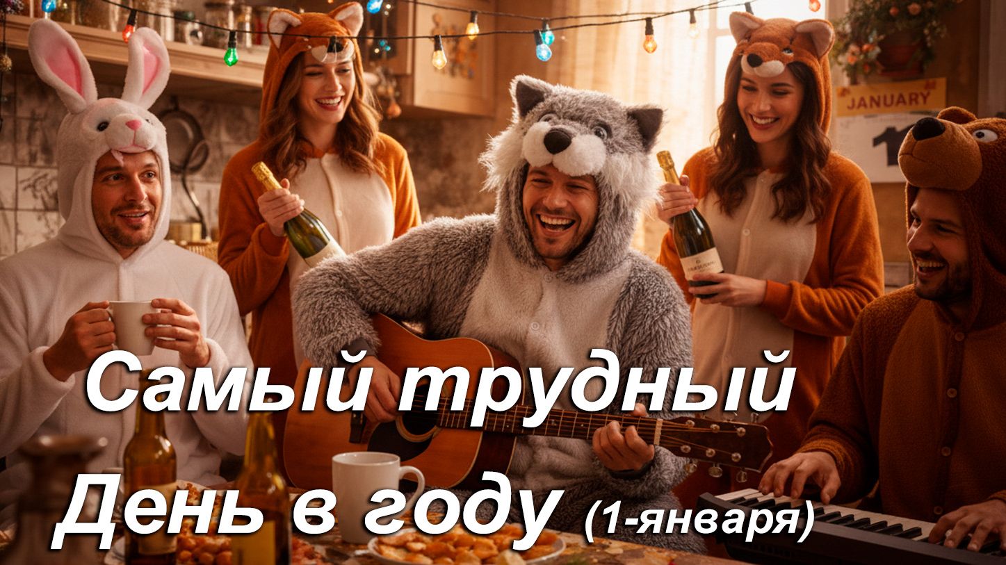 ✨Official release👉"Самый трудный день в году"-1 января.)) 👍Борис Орлов& B.O.Company