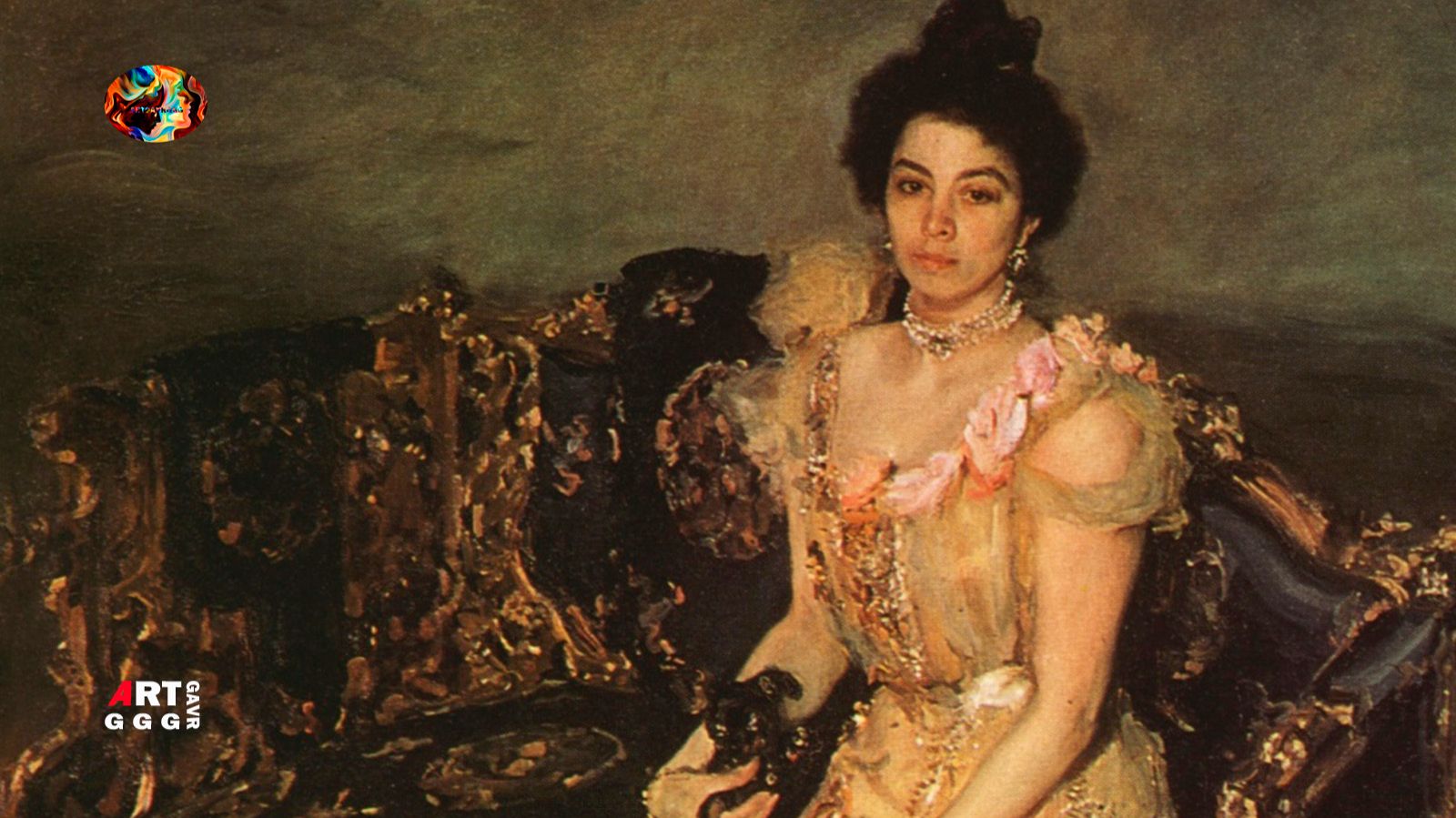 Серов Валентин. Портрет С. М. Боткиной.