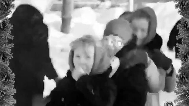 1970-е годы. Тюмень. Зимние забавы.