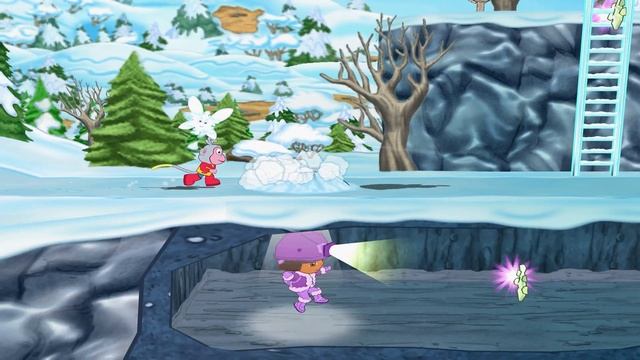 Dora the Explorer: Dora Saves the Snow Princess (2008) [PlayStation 2]