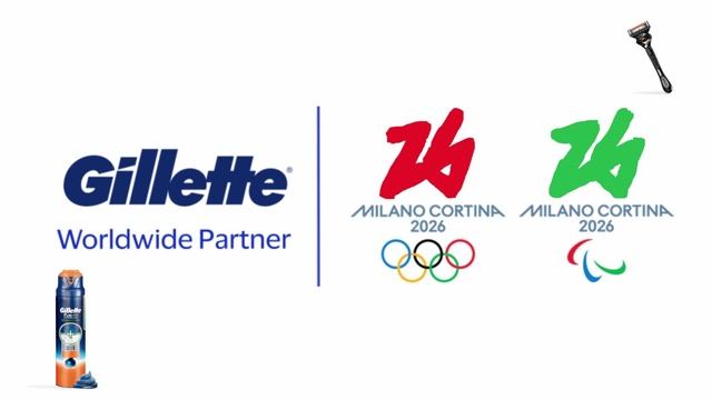 Gillette - Partner mondiale dei Giochi Olimpici e Paralimpici Invernali Milano-Cortina 26