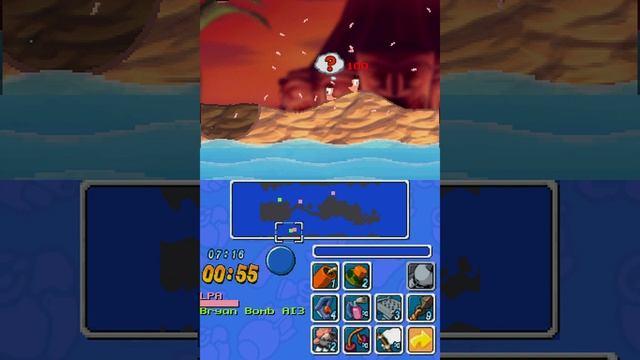 Worms: Open Warfare (2006) [Nintendo DS]