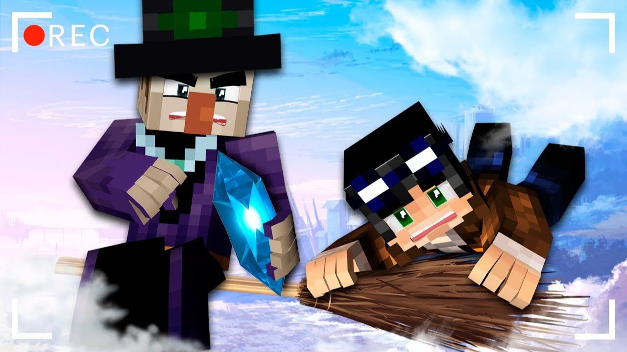 Я ПОПАЛ В ПРОШЛОЕ ВРЕМЯ ВЕДЬМ ЗВЕЗДНЫЕ ВРАТА В МАЙНКРАФТ