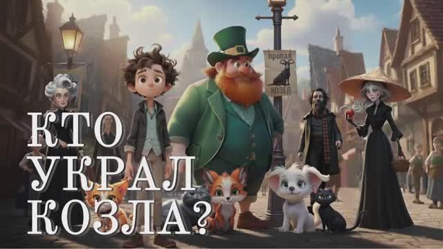 Кто украл козла?, часть первая|Читает автор-Ольга Павлова|Видео-Миша Биркин|Сказка-ложь, да в ней -