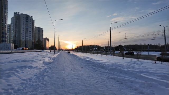 Утро 2 января / Поболтаем с Вами / Прогулка в парке