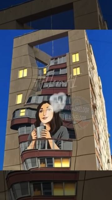 Оживший мурал 4