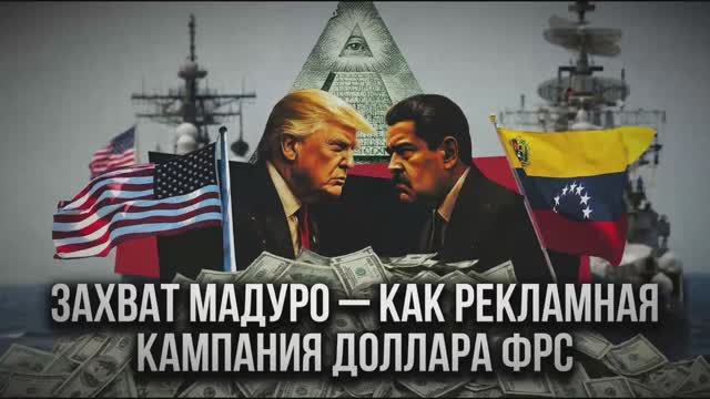 Захват Мадуро как рекламная кампания доллара ФРС