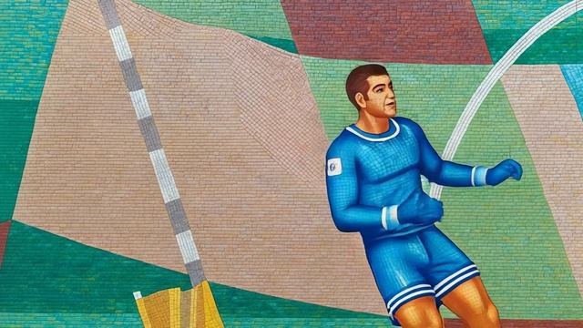 Мозаики стадиона Енисей