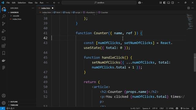 162. UPDATE - 004 - ref as a prop (React 19+)
