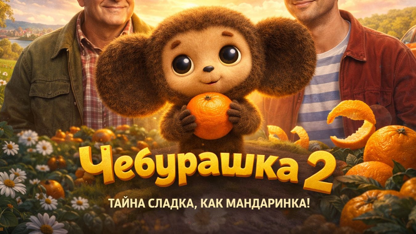 Чебурашка 2 (2026) Смотреть мультфильм в HD качестве бесплатно ...