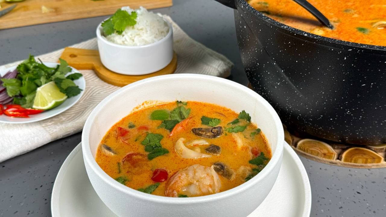 Том Ям как в ресторане (а может лучше!). Тайский суп, рецепт простой. Как приготовить Том Ям ?