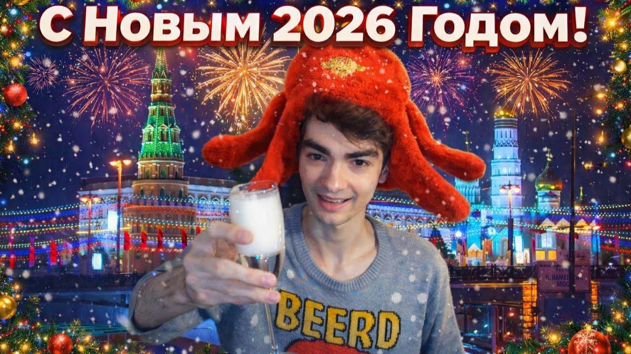 ПОЗДРАВЛЯЮ ВАС С 2026 НОВЫМ ГОДОМ!