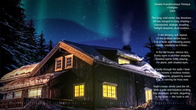 Natalia Krandievskaya-Tolstaya «Twilight» 1903