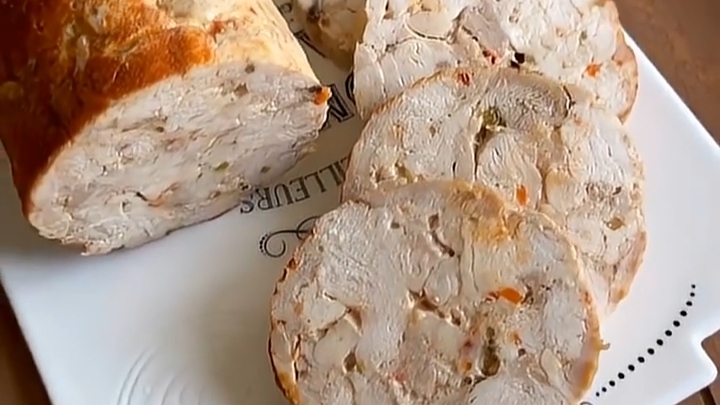 Домашняя КОЛБАСА из курицы без желатина и агар-агара...🍗🍖😋