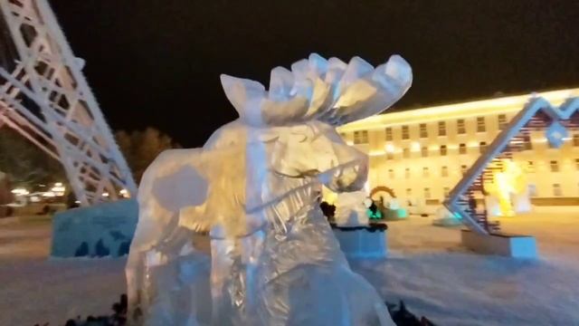 Праздничная атмосфера в Сыктывкаре