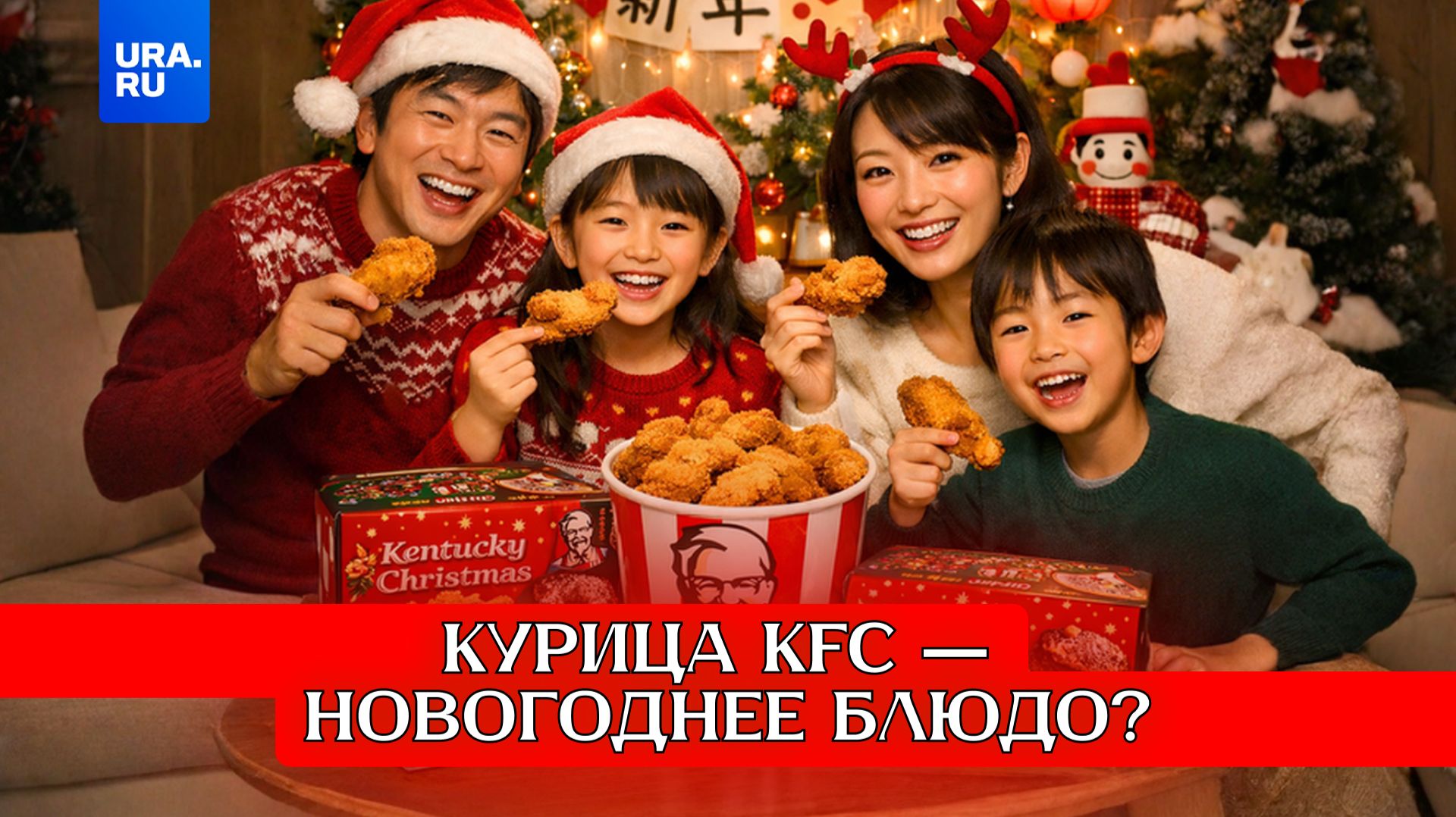 Как курочка KFC стала новогодним блюдом в Японии?