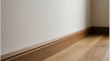 Монтаж плинтусов с кабель-каналом.