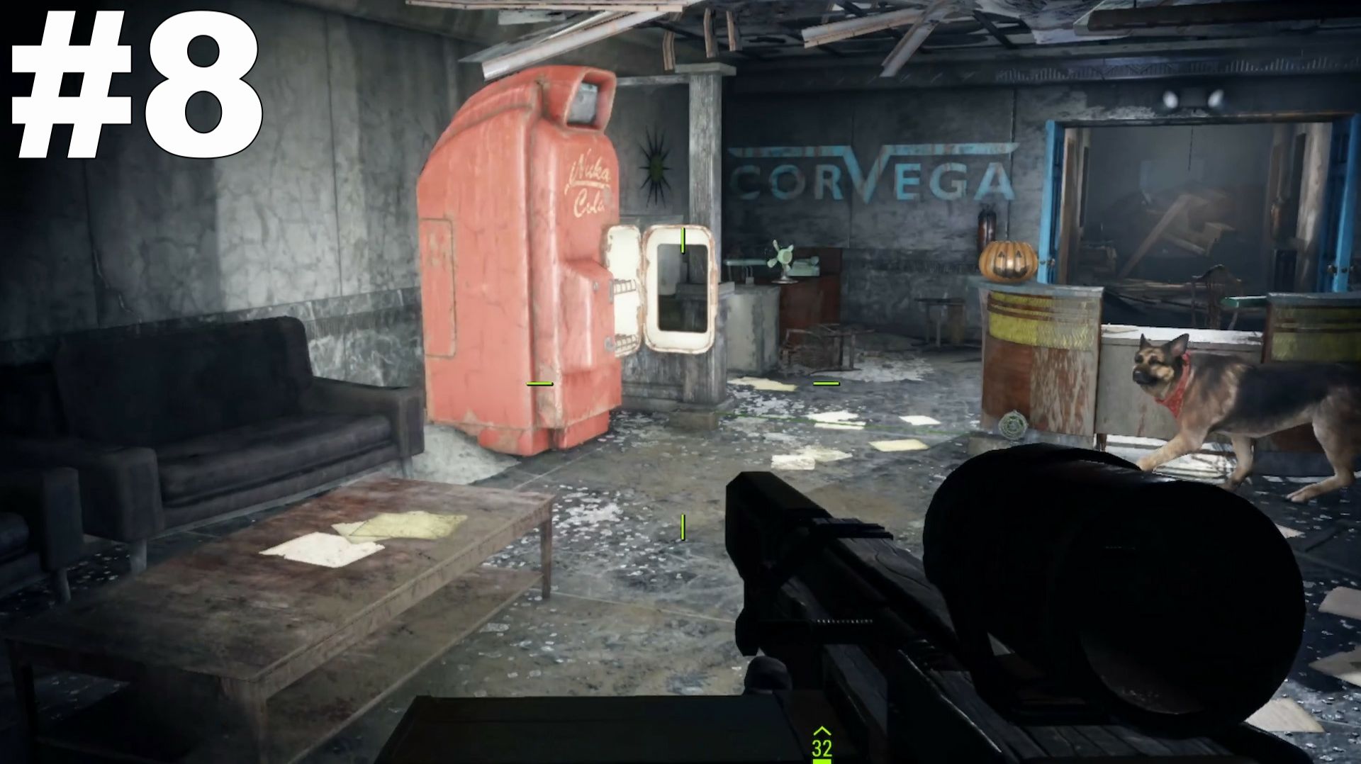 ▶Fallout 4. Первый шаг. Цех сборки машин "Корвега": Перебить рейдеров. #8