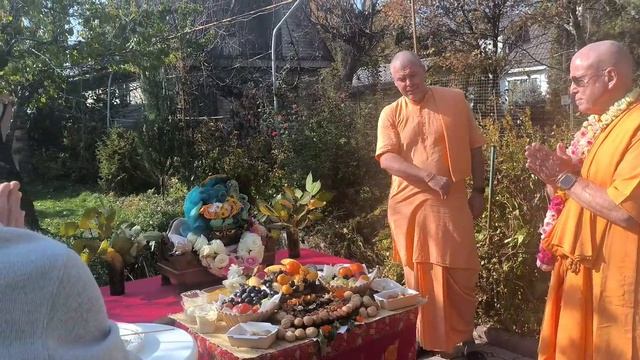 2025_10_22 | BB Govinda Swami | Говардхана пуджа, шествие. ШВД Алматы