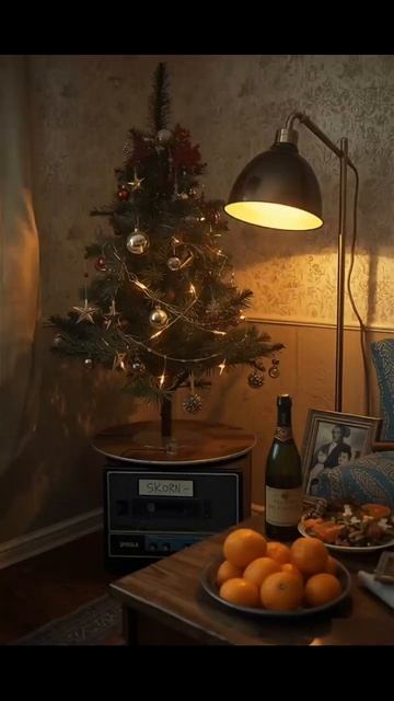 Так выглядел Новый год в советской квартире… И я не могу оторваться 👀✨