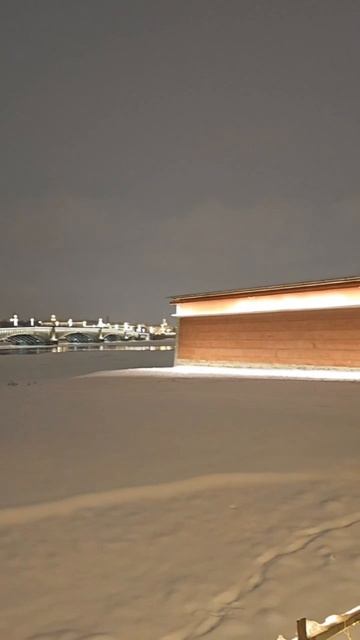 Ночной город и Петропавловская крепость | Night City and Peter and Paul Fortress