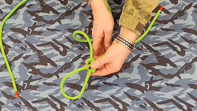 Как вязать Узел одним концом?