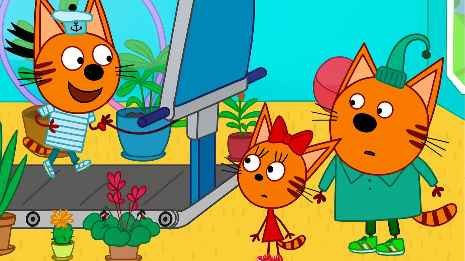 Три Кота — Мультфильм для Детей | Новые Раскраски | Три Кота Мультик Смотреть |Развивающая Игра