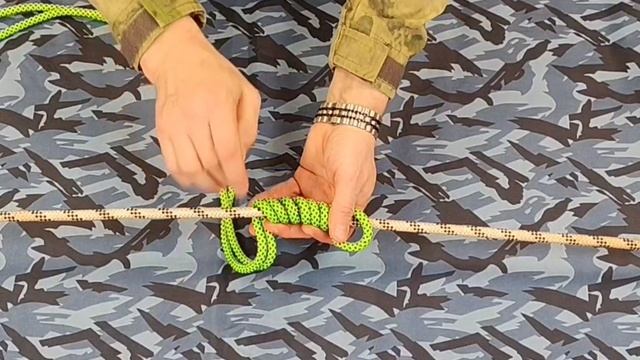 Как вязать Австрийский схватывающий узел?