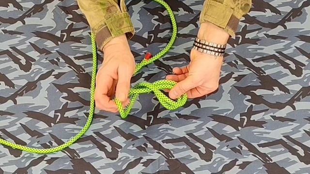 Как вязать узел Восьмерка проводник?