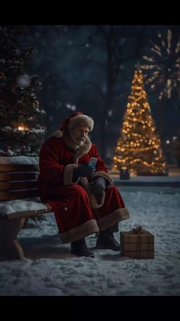 Он разносит подарки  А сам не получает ни одного звонка🔔📱