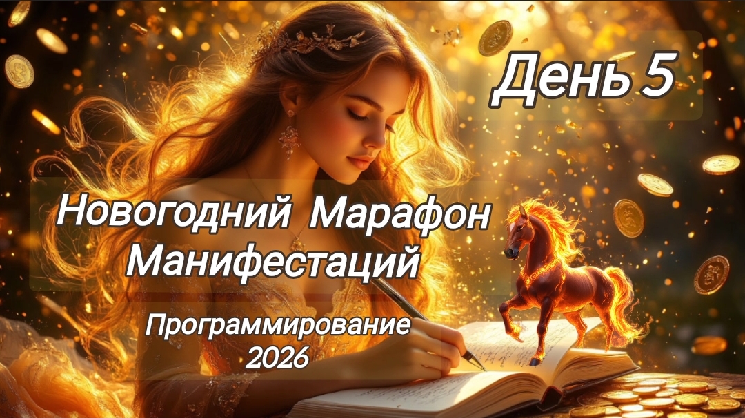 Любвь, Радость,Дети (Внутренний Ребенок)Манифестация Программирования года день 5.Новогодний марафон