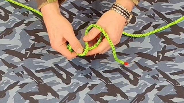 Как вязать узел Грейпвайн?