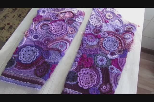 Фриформ - Рукава для пальто "СИРЕНЕВЫЙ ВЕЧЕР"