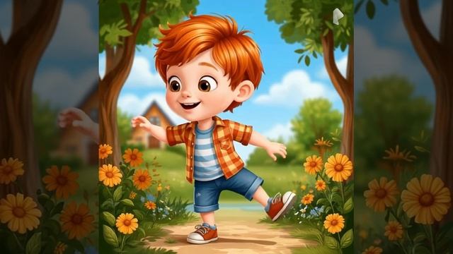 Мальчик. Короткое видео. Оживление картинки.