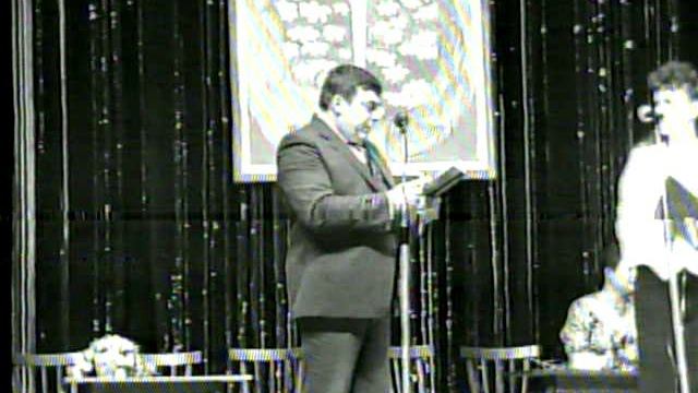 Встреча с поэтами. Областной семинар работников культуры. 10.12.99. Купцовский образцовый ансамбль р