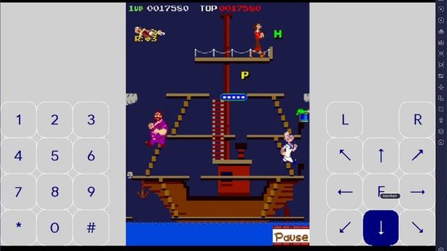 Морячок Попай на Java (Arcade)