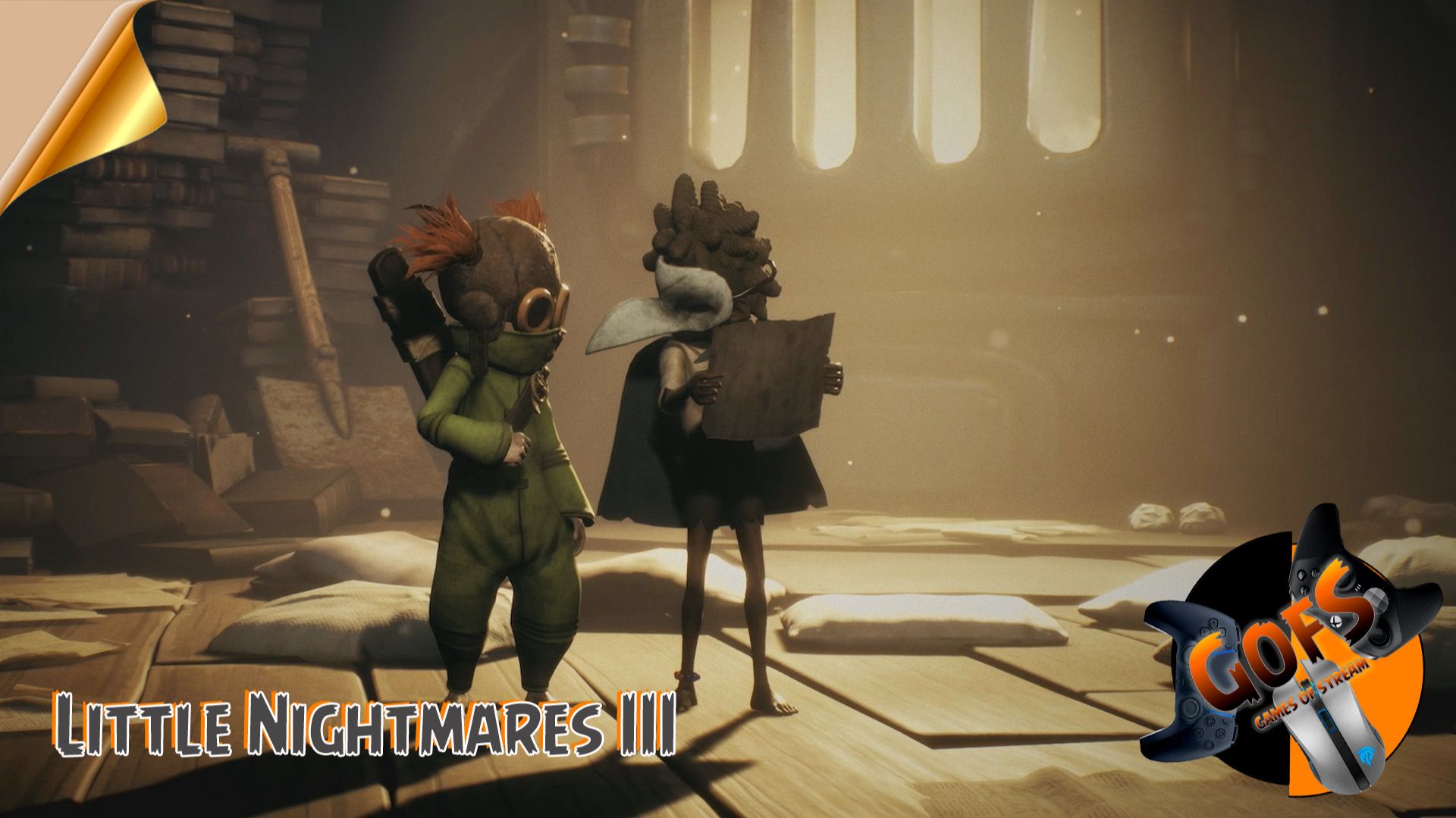 Little Nightmares III. Стрим первый (Вороны москвички)