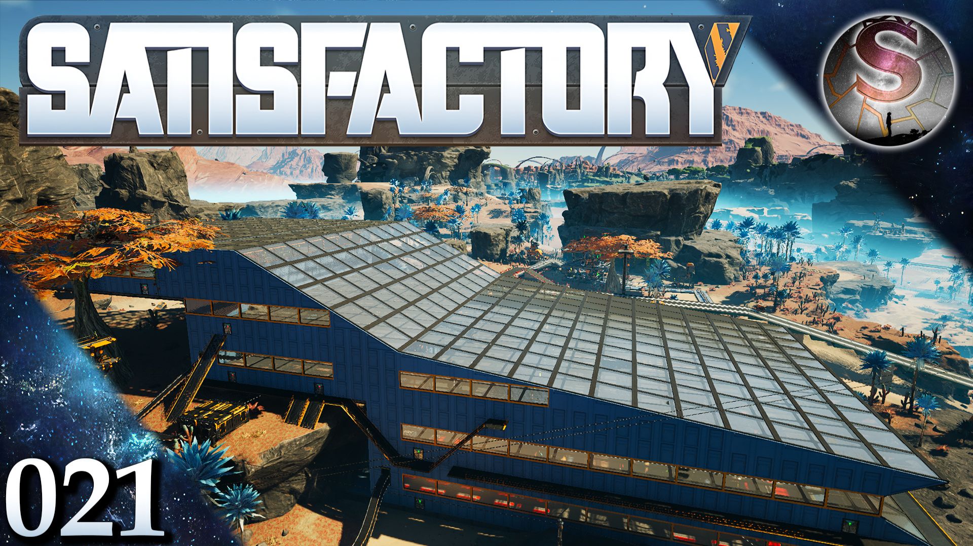 Satisfactory - 021 - Стильный сталелитейный цех