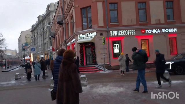 Прогулки по Москве. Часть 1. Улица Арбат🏘🏩 #Москва