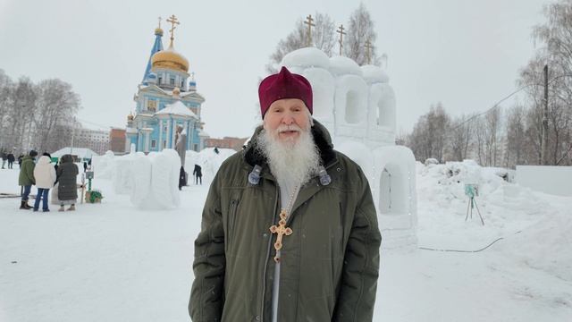 Фестиваль Снежных скульптур в Краснообском храме 05012026
